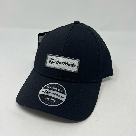 Taylor Made | Accessories | Nwt Taylor Made Patch Logo Black Adjustable ...